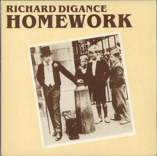 Richard Digance Homework UK 2-LP vinyl record set (Double LP Album ...