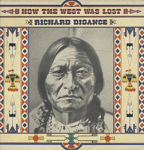 Richard Digance How The West Was Lost UK vinyl LP album (LP record ...