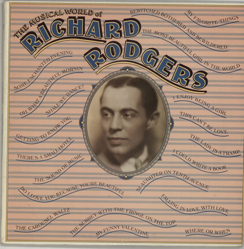 Richard Rodgers The Musical World Of UK 2-LP vinyl record set (Double ...