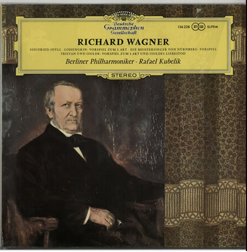 Richard Wagner Richard Wagner German vinyl LP album (LP record) (636328)
