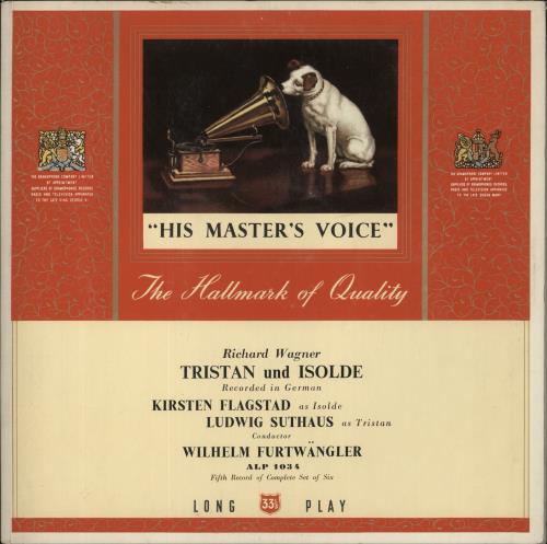 Richard Wagner Tristan Und Isolde UK Vinyl Box Set (861975)