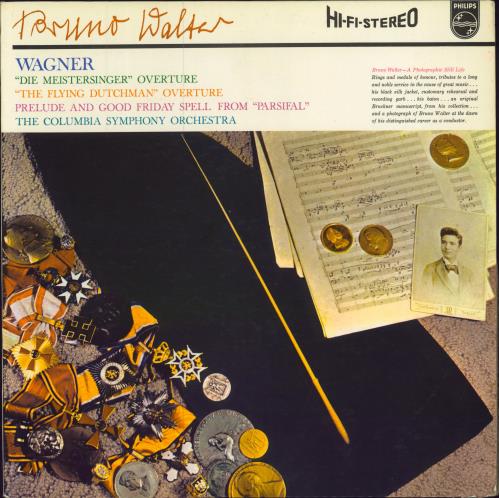 Richard Wagner Wagner UK vinyl LP album (LP record) (782864)