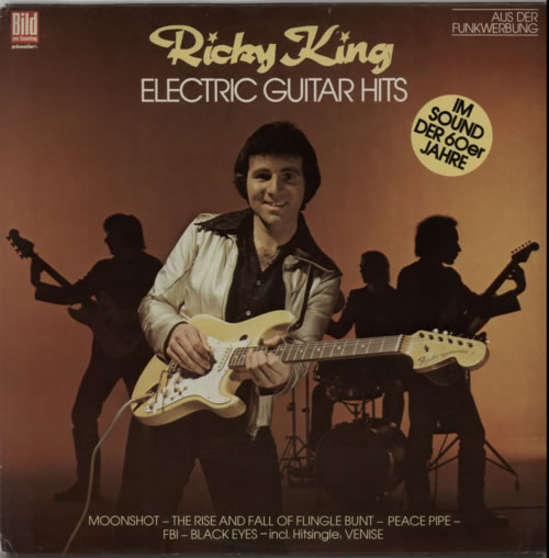 Ricky King Electric Guitar Hits German vinyl LP album (LP record) (619980)