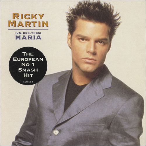 Ricky Martin Maria - Part 1 & 2 UK 2-CD single set (Double CD single ...
