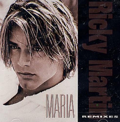 Ricky Martin Maria Remixes US CD single (CD5 / 5") (146258)