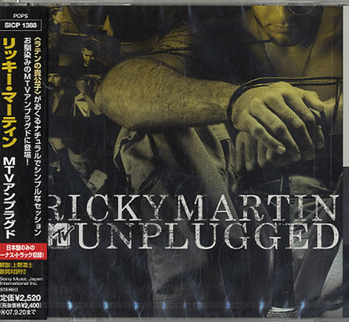Ricky Martin MTV Unplugged - Sealed Japanese CD album (CDLP) (391504)