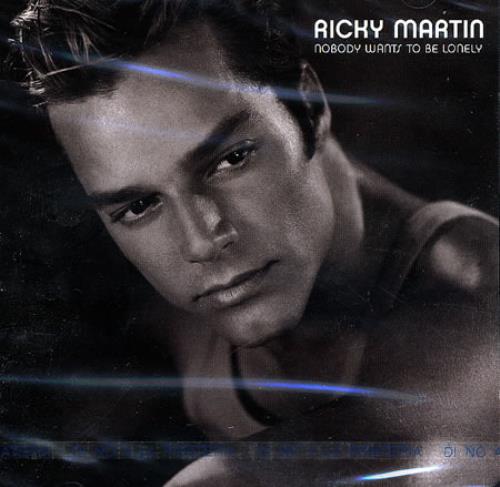 Ricky Martin Nobody Wants To Be Lonely Mexican Promo CD single (CD5 / 5 ...