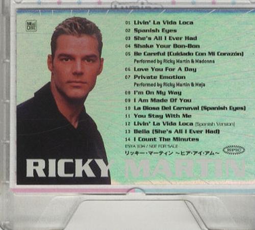 Ricky Martin Ricky Martin + Slipcase - Sealed Japanese mini disc (MD ...