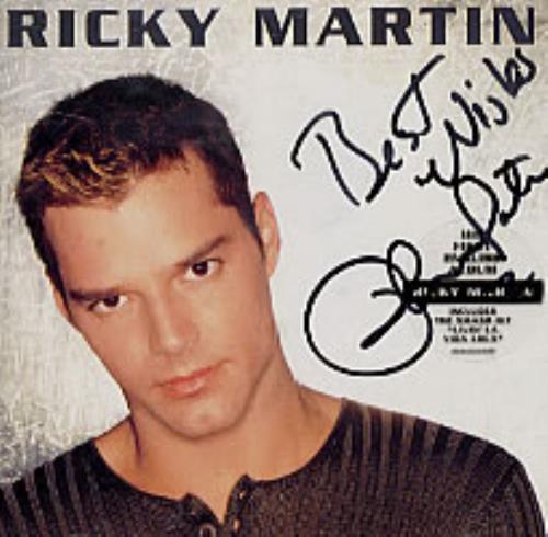 Ricky Martin Ricky Martin - autographed Austrian CD album (CDLP) (215975)