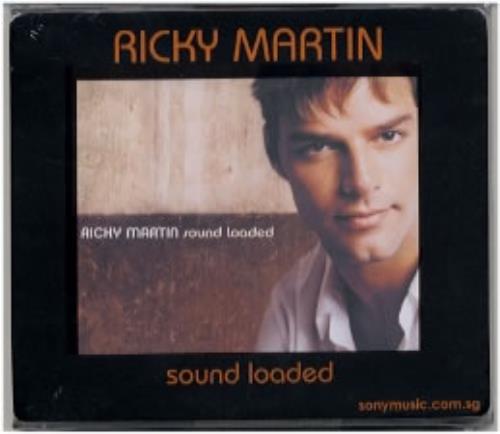 Ricky Martin Sound Loaded + mousemat Singapore CD album (CDLP) (170671)