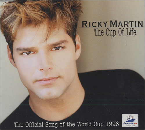 Ricky Martin The Cup Of Life UK CD single (CD5 / 5") (137631)