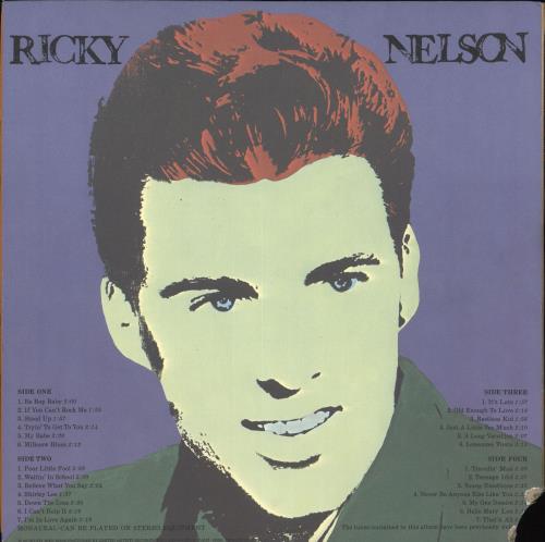 Ricky Nelson Legendary Masters Series US 2-LP vinyl record set (Double ...