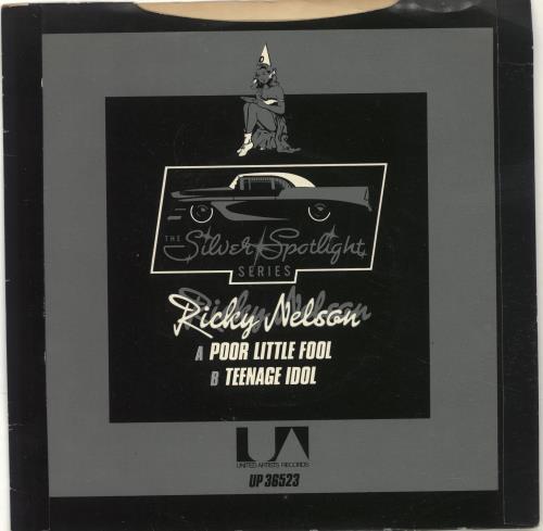 Ricky Nelson Poor Little Fool UK 7" vinyl single (7 inch record / 45 ...