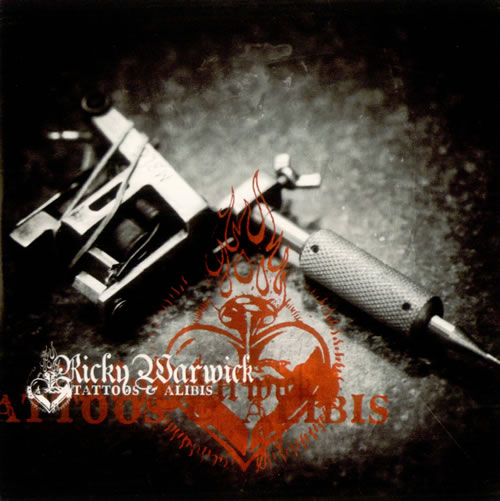 Ricky Warwick Tattoos & Alibis UK Promo CD album (CDLP) (263335)