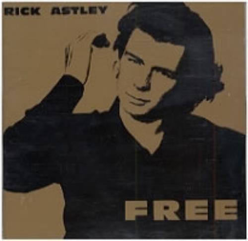 Rick Astley Free Japanese CD album (CDLP) (184026)