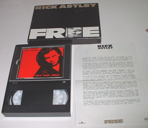 Rick Astley Free French Promo box set (330849)