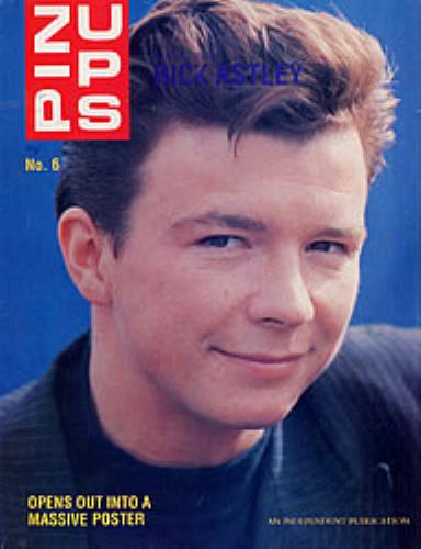 Rick Astley Pin Ups UK magazine (216837) MAGAZINE
