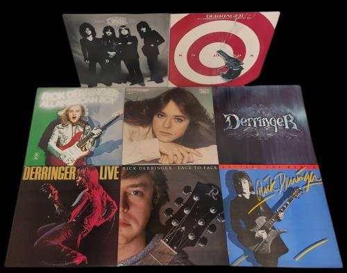 Rick Derringer 1973-1980 Studio Albums UK vinyl LP album (LP record ...