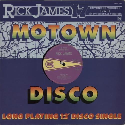 Rick James 17 (Seventeen) UK 12" vinyl single (12 inch record / Maxi ...