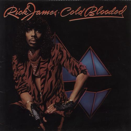 Rick James Cold Blooded UK vinyl LP album (LP record) (824581)