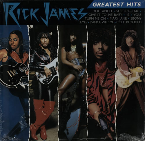 Rick James Greatest Hits - Sealed German vinyl LP album (LP record ...