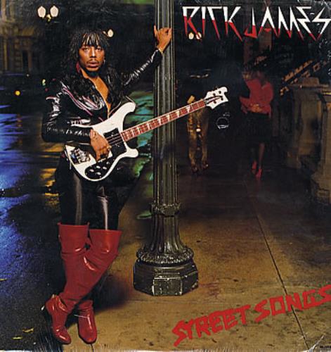 Rick James Street Songs US vinyl LP album (LP record) (289542)