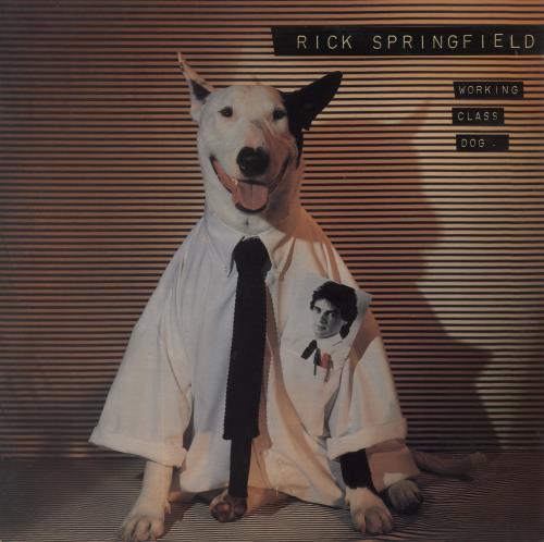 Rick Springfield Working Class Dog UK vinyl LP album (LP record) (285259)