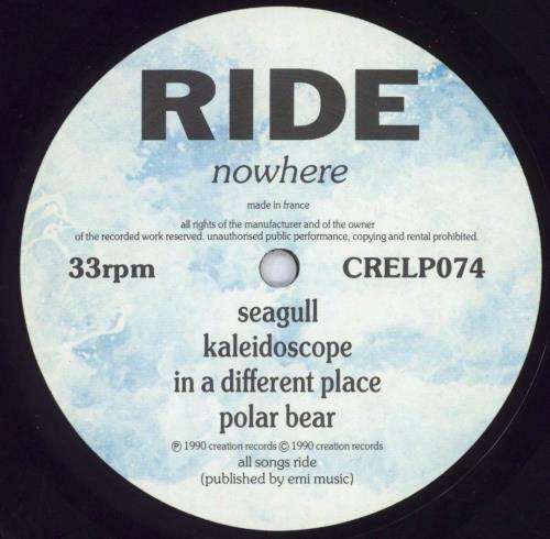 Ride Nowhere - Embossed + Insert - EX UK vinyl LP album (LP record ...