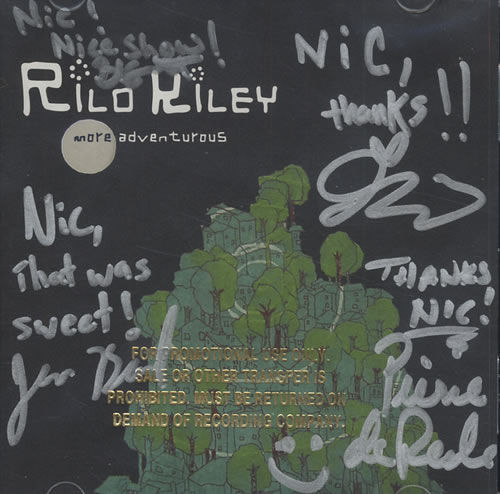Rilo Kiley More Adventurous - Autographed US CD album (CDLP) (429793)