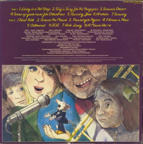 Ringo Starr Scouse The Mouse - Complete - EX UK vinyl LP album (LP ...