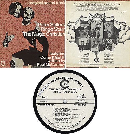 Ringo Starr The Magic Christian - Soundtrack US Promo vinyl LP album ...