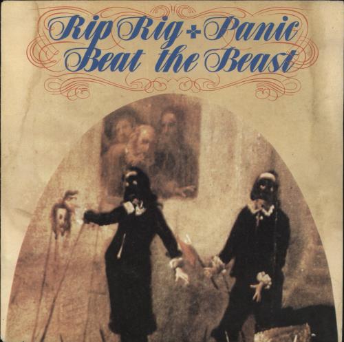 Rip Rig + Panic Beat The Beast UK 7" vinyl single (7 inch record / 45 ...