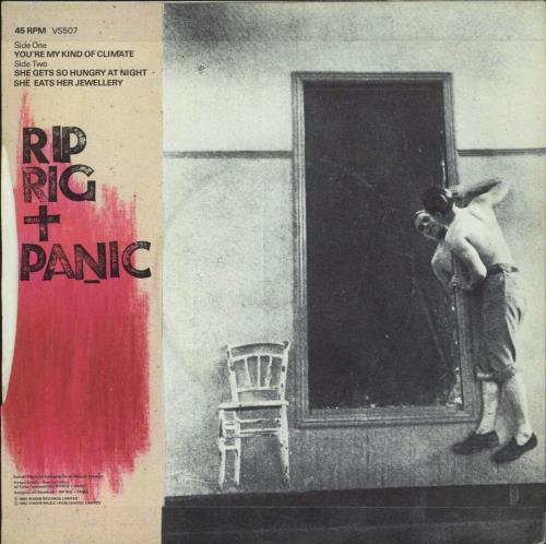 Rip Rig + Panic You're My Kind Of Climate UK 7" vinyl single (7 inch ...