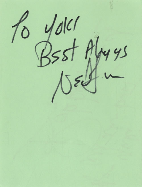 Robben Ford Pages From An Autograph Book UK memorabilia (602175) AUTOGRAPHS