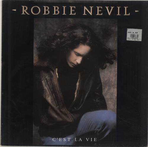 Robbie Nevil C'est La Vie UK vinyl LP album (LP record) (244687)