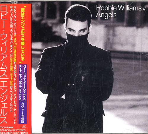 Robbie Williams Angels Japanese CD single (CD5 / 5") (595632)