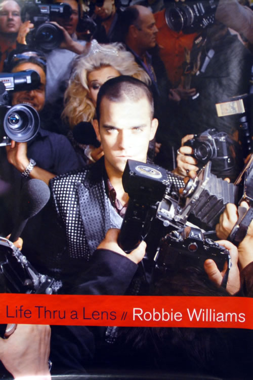 Robbie Williams Life Thru A Lens UK Promo poster (100547)