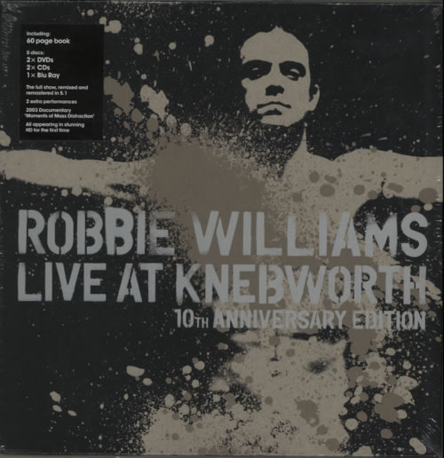 Robbie Williams Live At Knebworth UK box set (601617)
