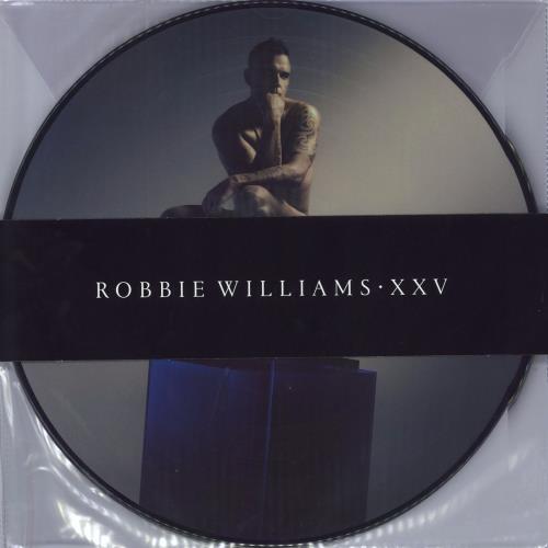 Robbie Williams XXV - Picture Disc UK picture disc LP (vinyl picture ...