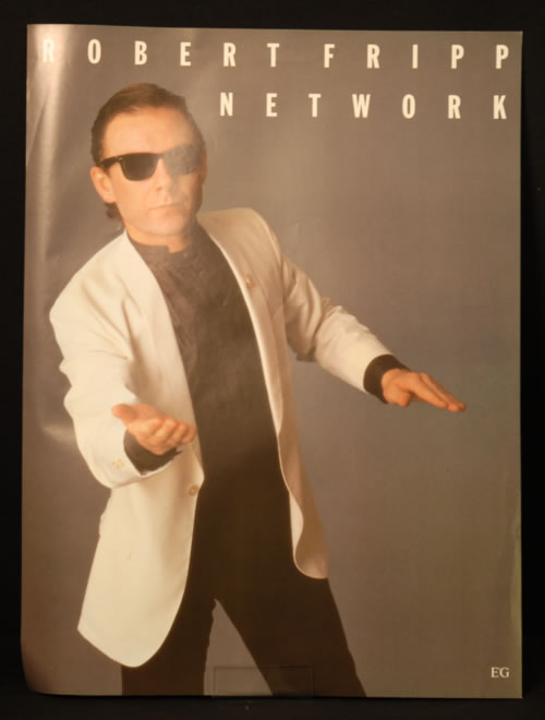 Robert Fripp Network UK Promo poster (142107)