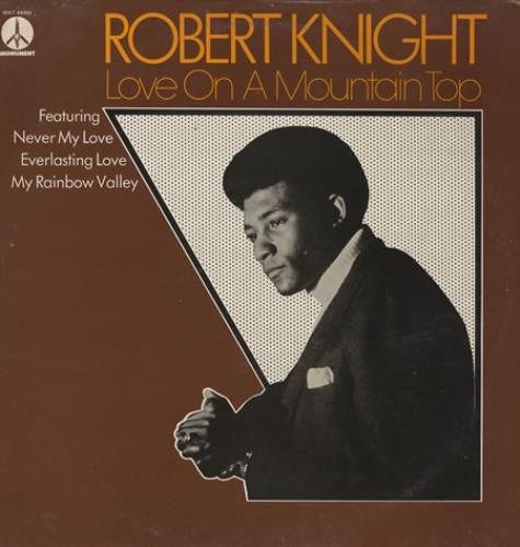 Robert Knight Love On A Mountian Top UK vinyl LP album (LP record) (375049)