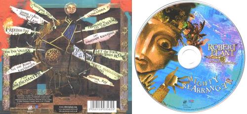 Robert Plant Mighty Rearranger - Autographed! UK CD album (CDLP) (373276)
