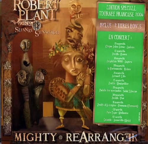 Robert Plant Mighty Rearranger - Sealed French CD album (CDLP) (353405)