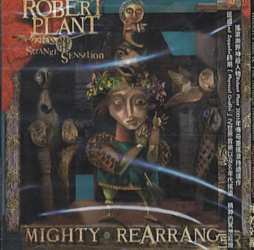 Robert Plant Mighty Rearranger Taiwanese CD album (CDLP) (337784)