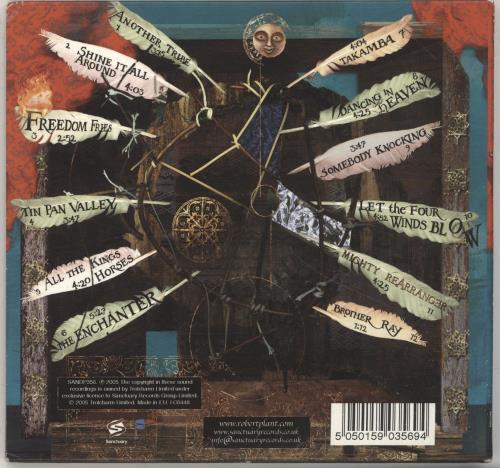 Robert Plant Mighty Rearranger UK CD album (CDLP) (647547)