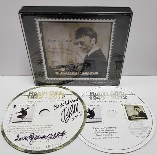 Robin Gibb 50 St. Catherine's Drive Isle Of Man 2 CD album set (Double ...