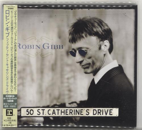 Robin Gibb 50 St. Catherine's Drive Japanese CD album (CDLP) (690854)