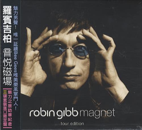 Robin Gibb Magnet - Tour Edition Taiwanese 3-disc CD/DVD Set (338847)