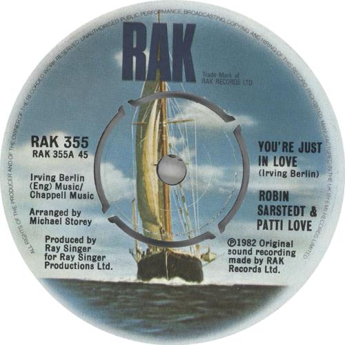 Robin Sarstedt You're Just In Love UK 7" vinyl single (7 inch record ...