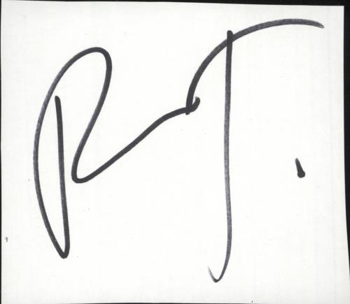Robin Thicke Autograph UK memorabilia (733685)